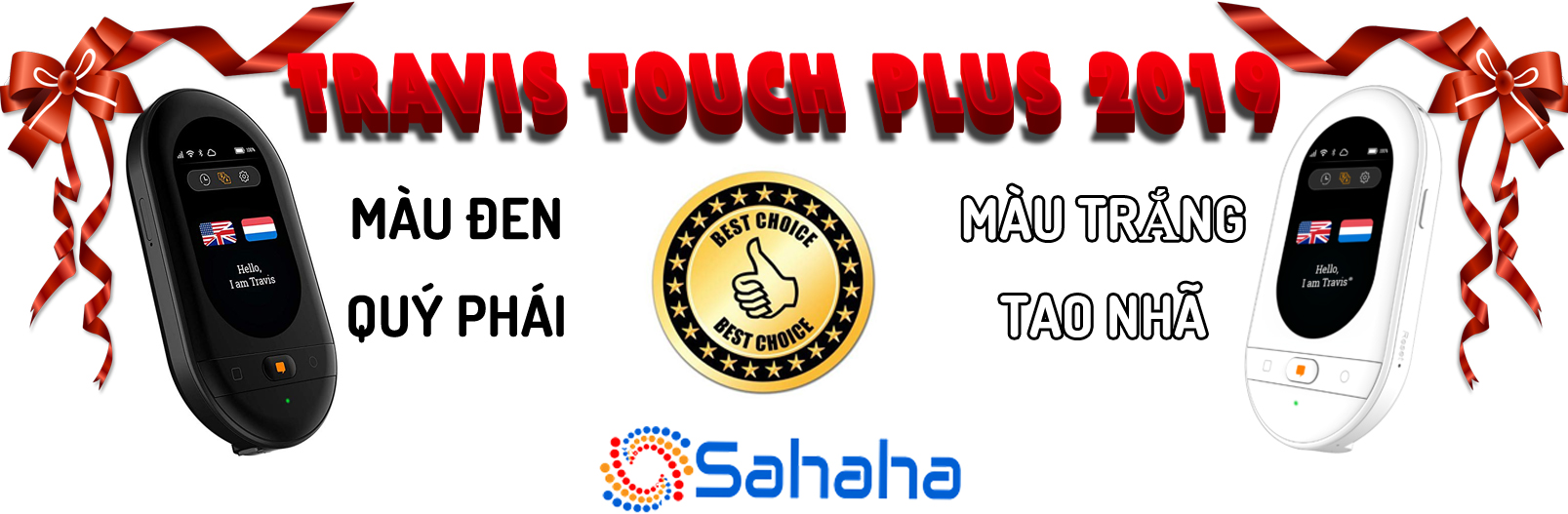 Travis Touch Plus - Máy Phiên Dịch Trực Tiếp 155 Ngôn Ngữ Có Tiếng Việt